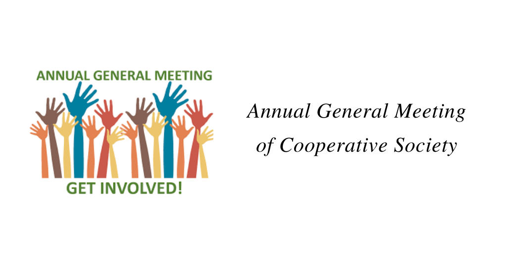 Annual General Meeting of Cooperative Society – Gujarat Cooperative ...